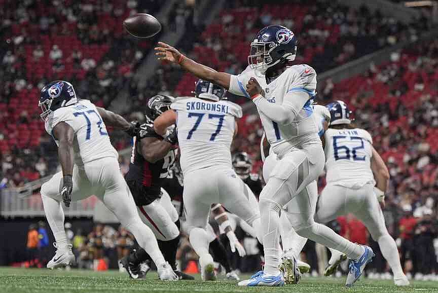 Titans place focus on shielding Ward | Northwest Arkansas Democrat-Gazette
