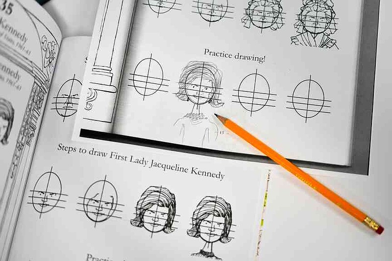 How to draw every president and first lady in 4 steps | Hot Springs ...