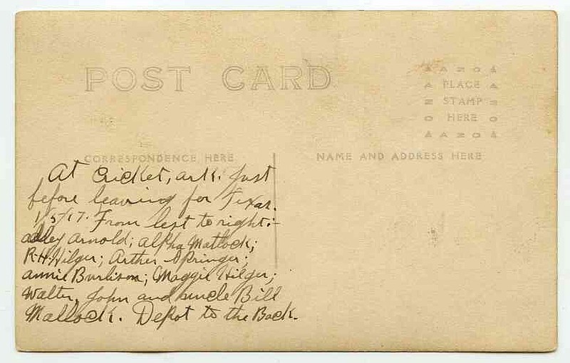 Arkansas Postcard Past: Cricket (Boone County) in 1917 | Northwest ...