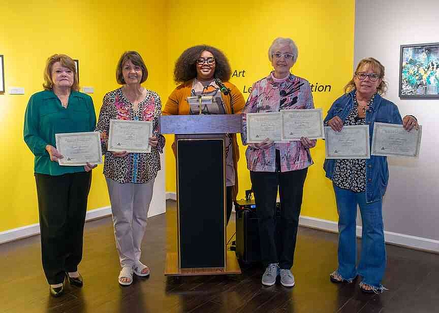 Reception honors artists taking part in exhibition | Pine Bluff ...