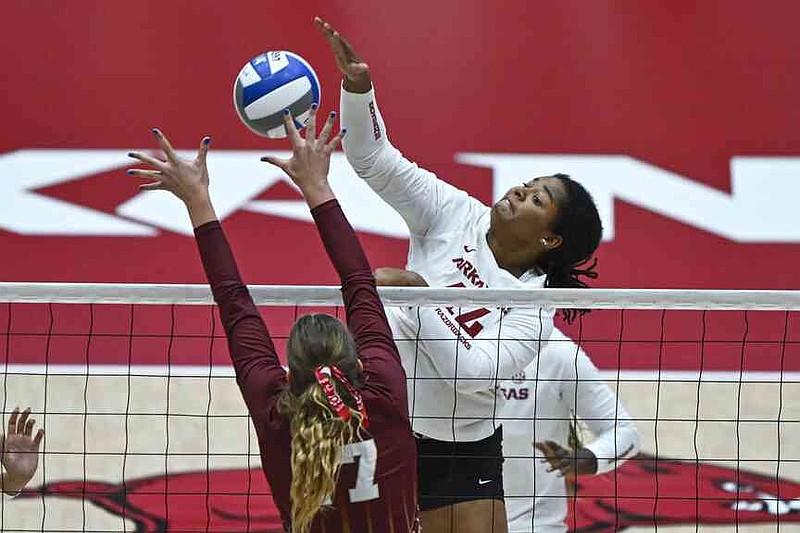 Boston College outlasts Arkansas in five sets | The Arkansas Democrat ...