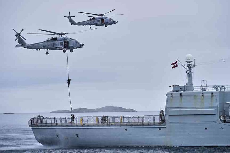 Denmark, NATO military exercise held in Greenland | Northwest Arkansas ...