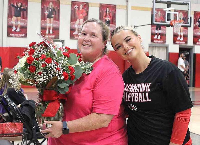 Annette Beard/Pea Ridge TIMES Senior Pea Ridge Lady Blackhawk Zaylee ...