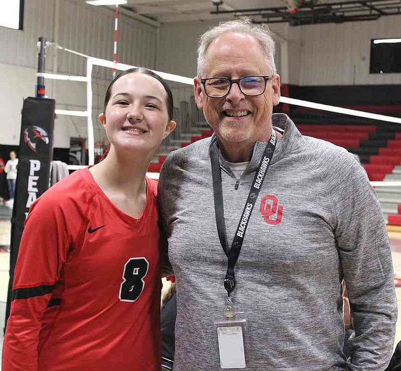 Teachers honored by volleyball seniors | Pea Ridge Times