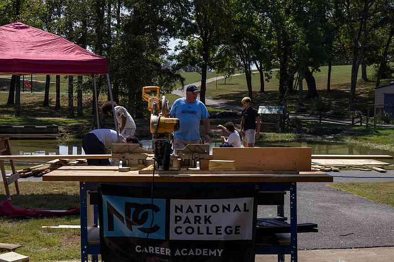 WATCH | National Park College Career Academy students replace dock at ...
