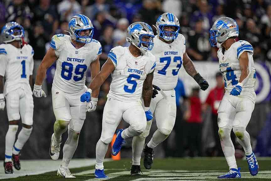 Lions RBs put up 4 TDs on the road | The Arkansas Democrat-Gazette ...