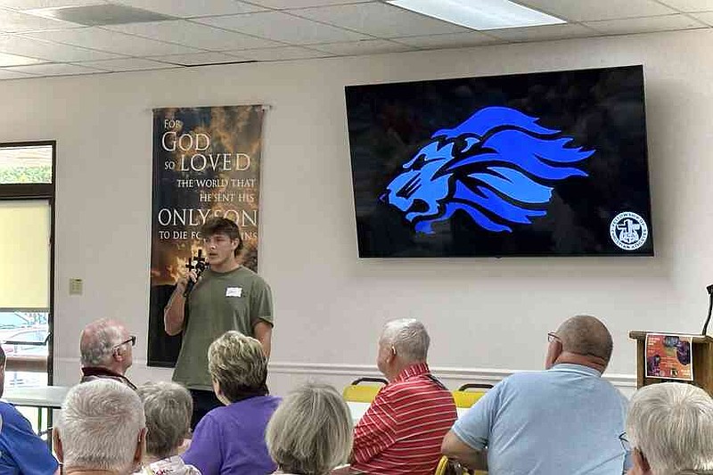 WATCH | ‘Carry your cross’: Jessieville High School senior Levi ...
