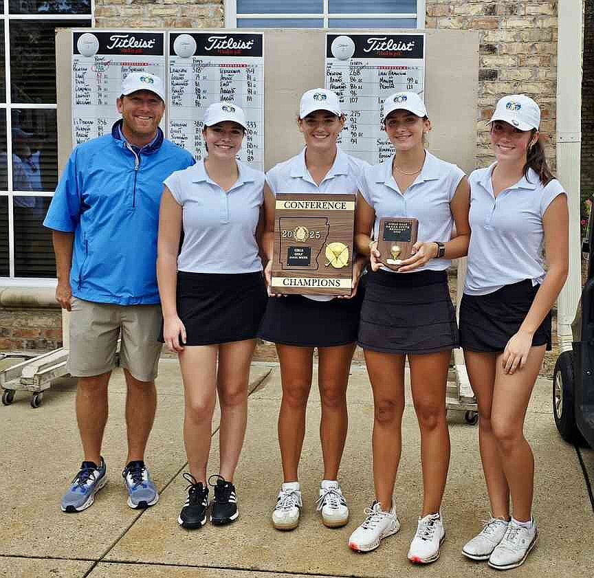 Lakeside girls claim 5A South golf title, Jessieville teams advance to state, Rams tennis and ...