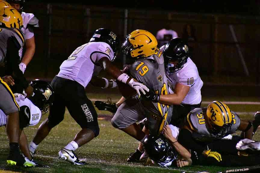 Senators pitch shutout, score every drive | The Arkansas Democrat ...