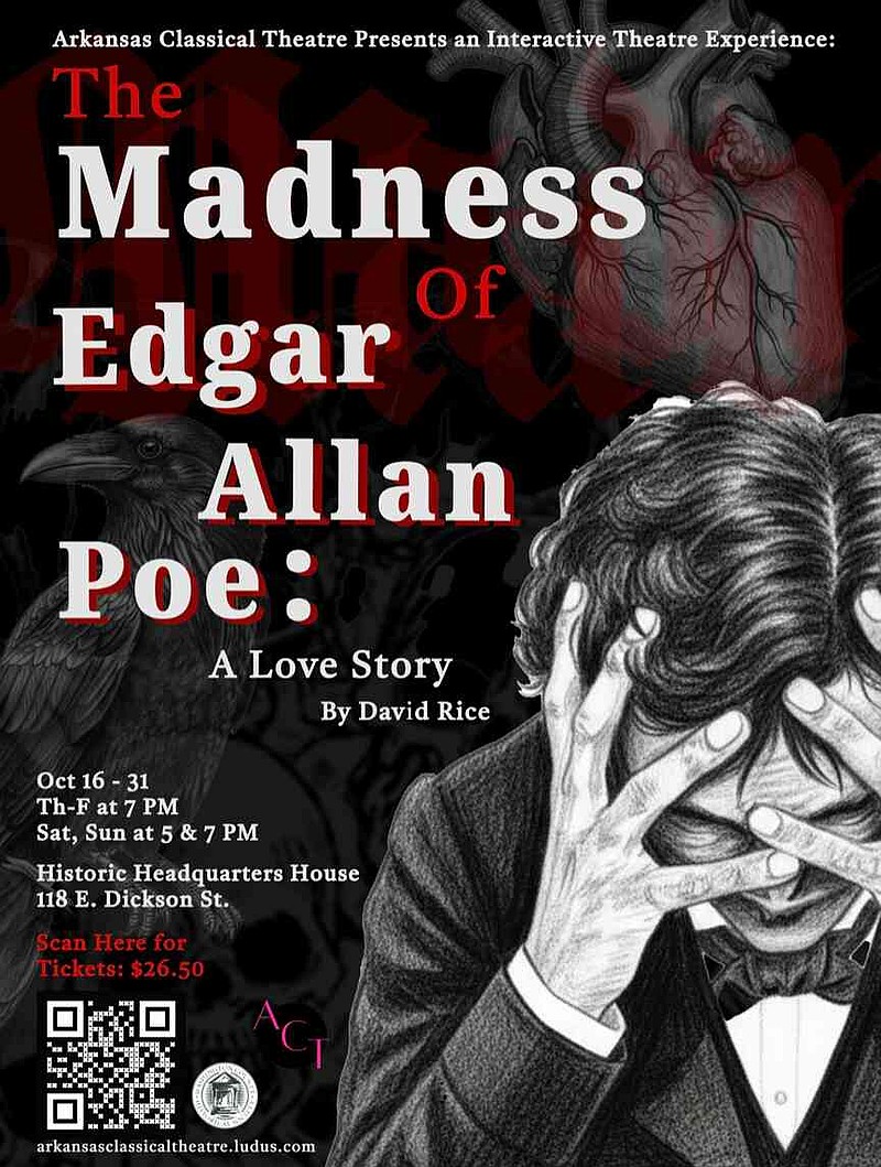 Edgar Allan Poe comes to life at Fayetteville’s historic Headquarters House | Northwest Arkansas ...