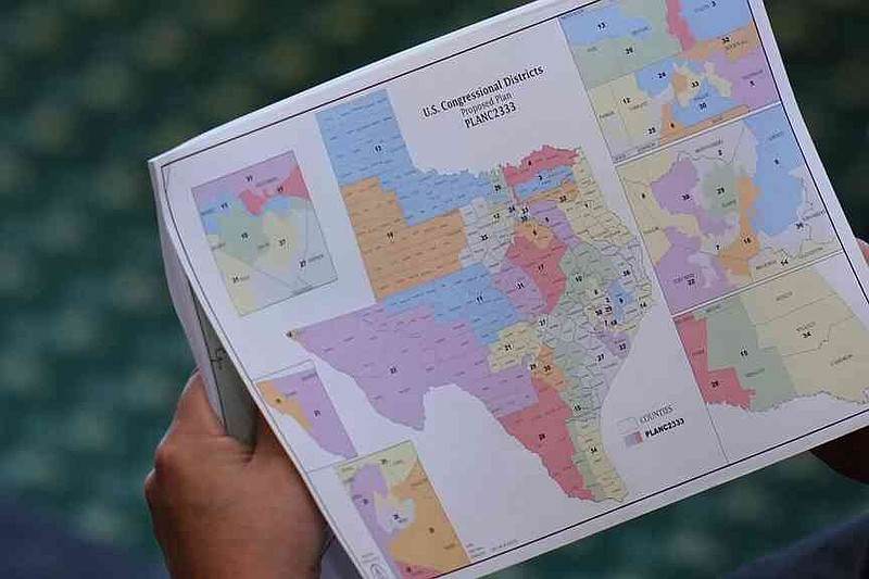 Federal judges consider new Texas election map | Northwest Arkansas ...