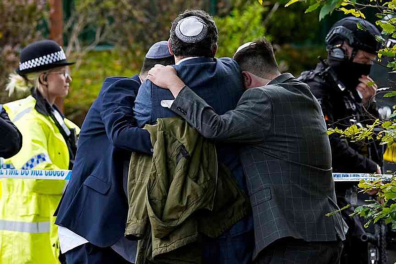 Attack outside UK synagogue kills 2, injures 3 | The Arkansas Democrat-Gazette - Arkansas' Best ...