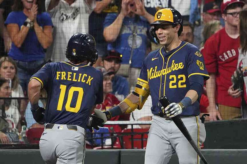 Brewers’ offense led league by not chasing pitches | Northwest Arkansas ...