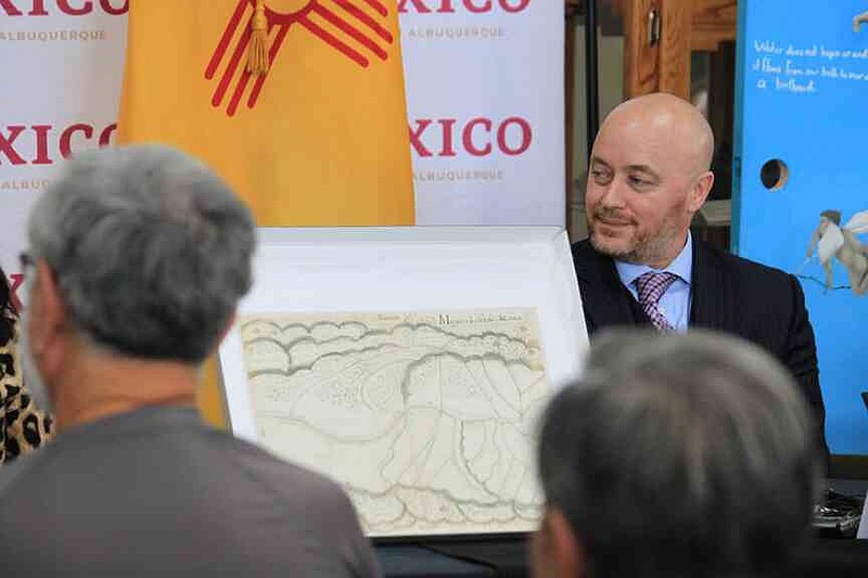 US returns stolen historic map to Mexican government | The Arkansas ...