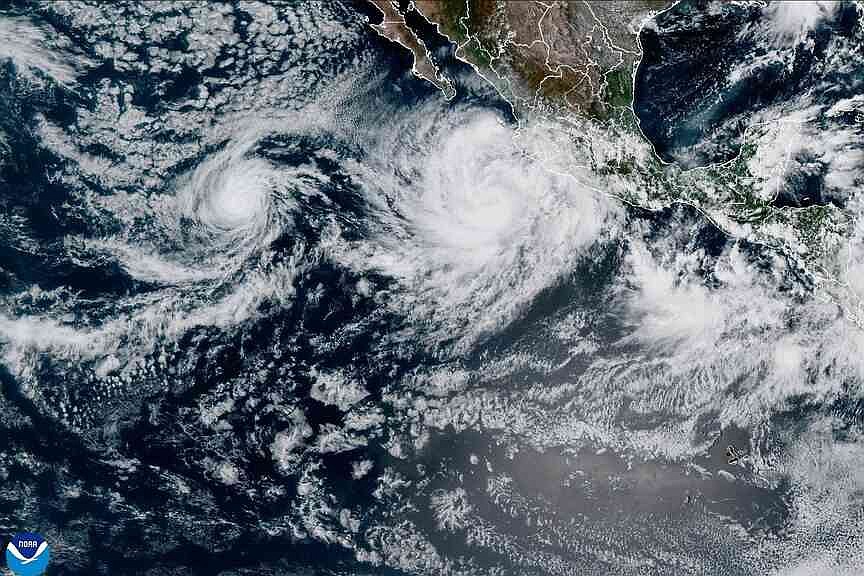 Hurricane Priscilla forms off the southwestern coast of Mexico | Hot ...