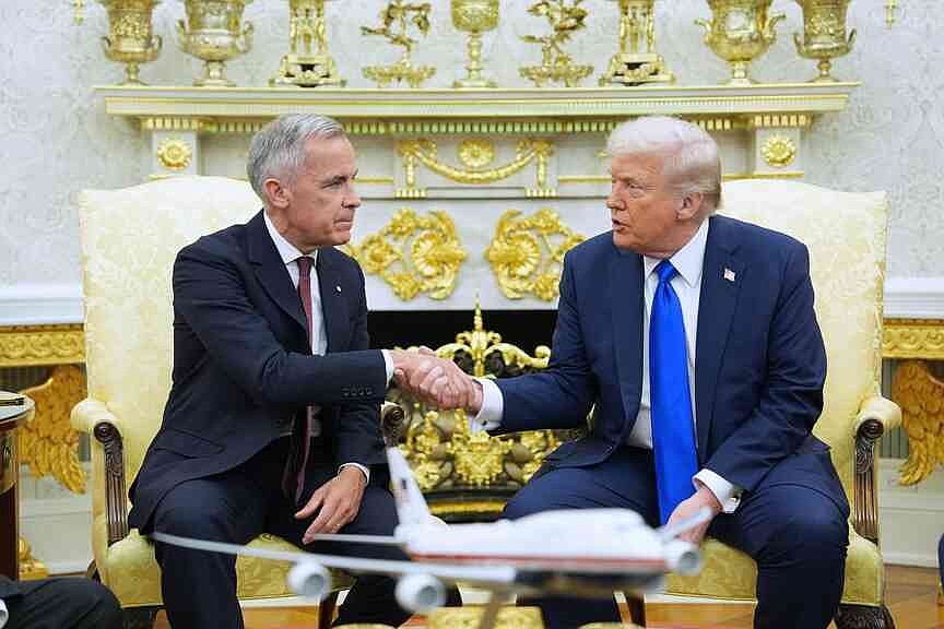 Trump, Canadian premier meet | Northwest Arkansas Democrat-Gazette