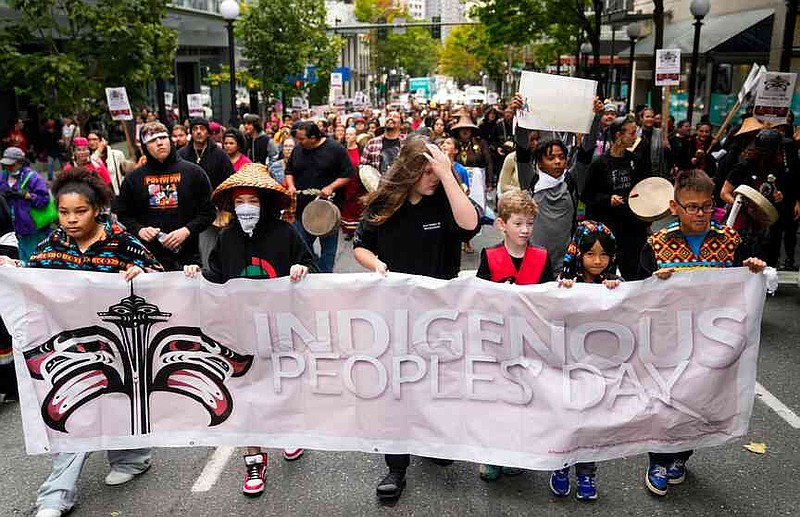 Indigenous Peoples Day events see conciliatory tone | The Arkansas ...