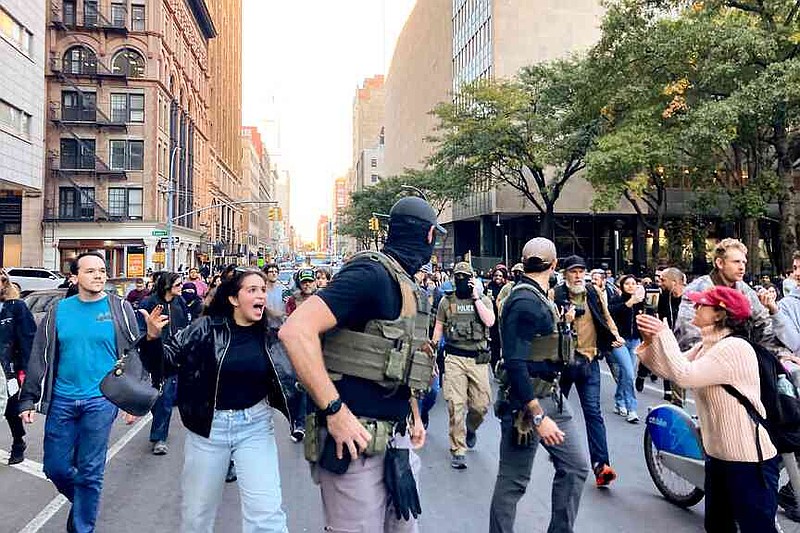 Protesters clash with ICE in NYC | The Arkansas Democrat-Gazette ...