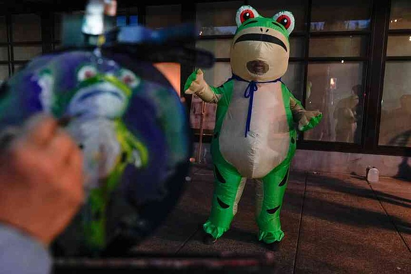 Protest costume leads to movement | Northwest Arkansas Democrat-Gazette