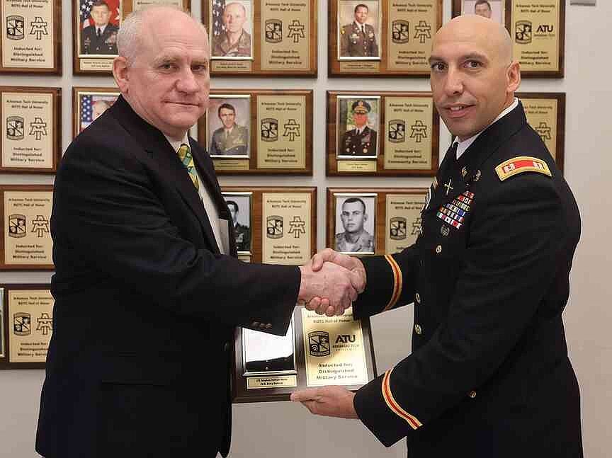 ATU Army ROTC Hall of Honor inducts Stephen White | River Valley ...