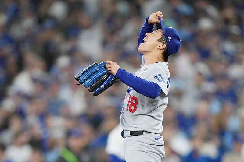 Yamamoto’s heroics spur Dodgers to title repeat | The Arkansas Democrat ...