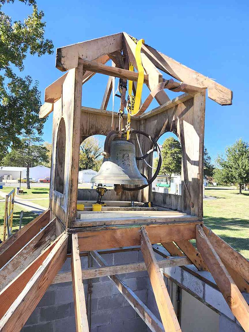 Old school bell shines and rings again | Pea Ridge Times
