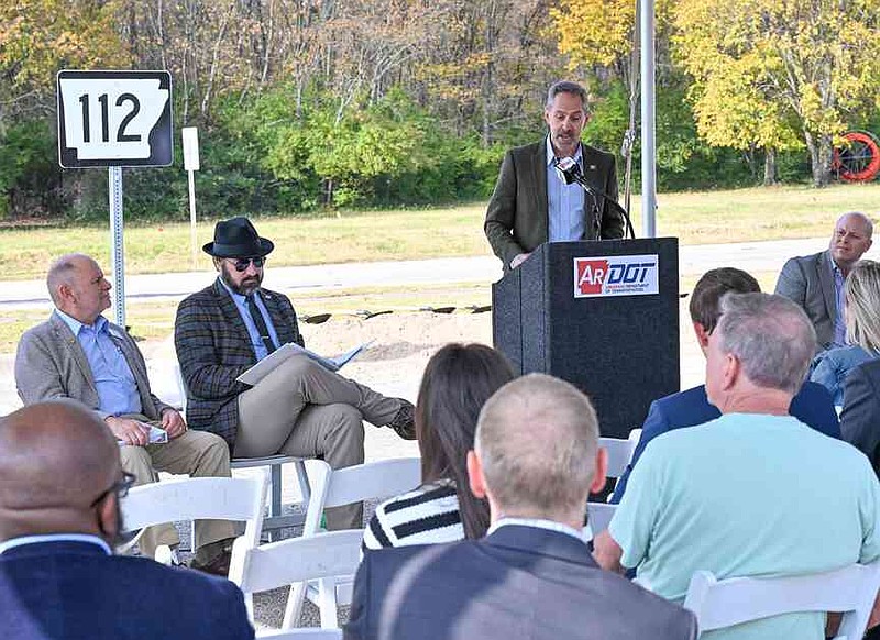 Ground broken on first phase of Arkansas 112 improvements between ...