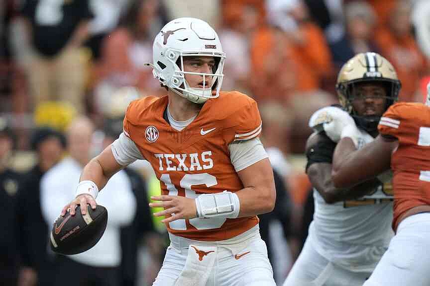 Texas returns to top 10 of AP college football poll; 5 ACC teams ranked ...