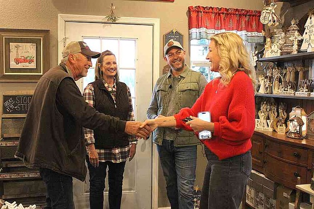Wonderland Tree Farm visited by Marrs | Pea Ridge Times
