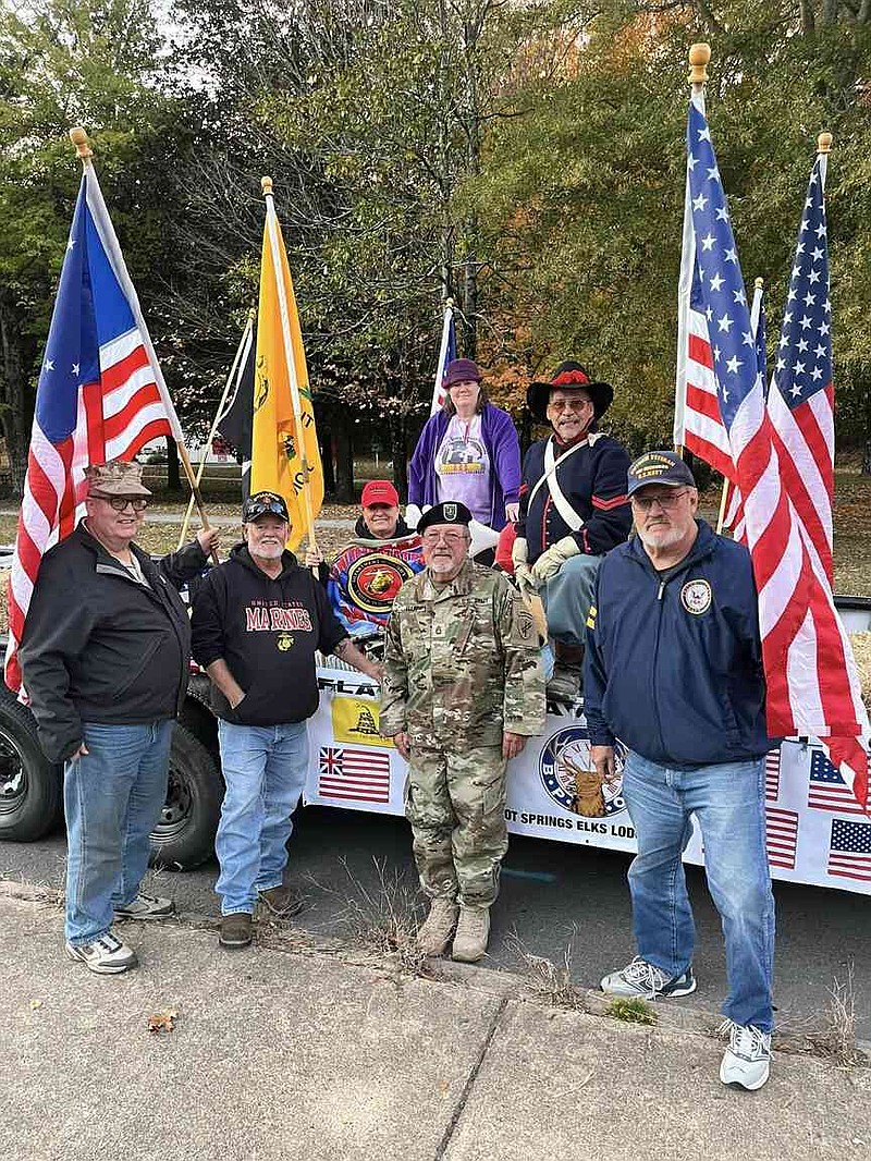 Elks honor veterans with meal, join Veterans Day parade | Hot Springs ...