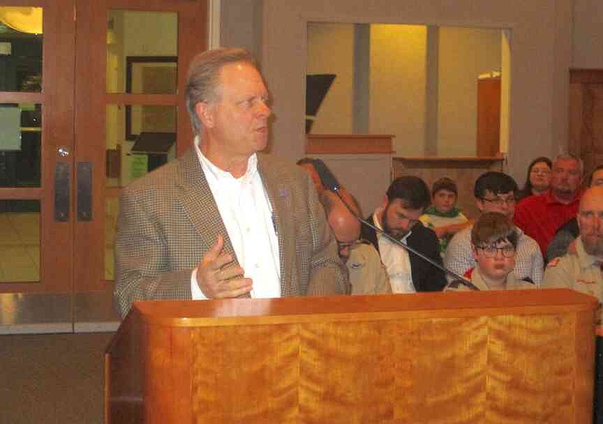 Benton County Judge Barry Moehring updated city on Siloam Springs PSAP ...