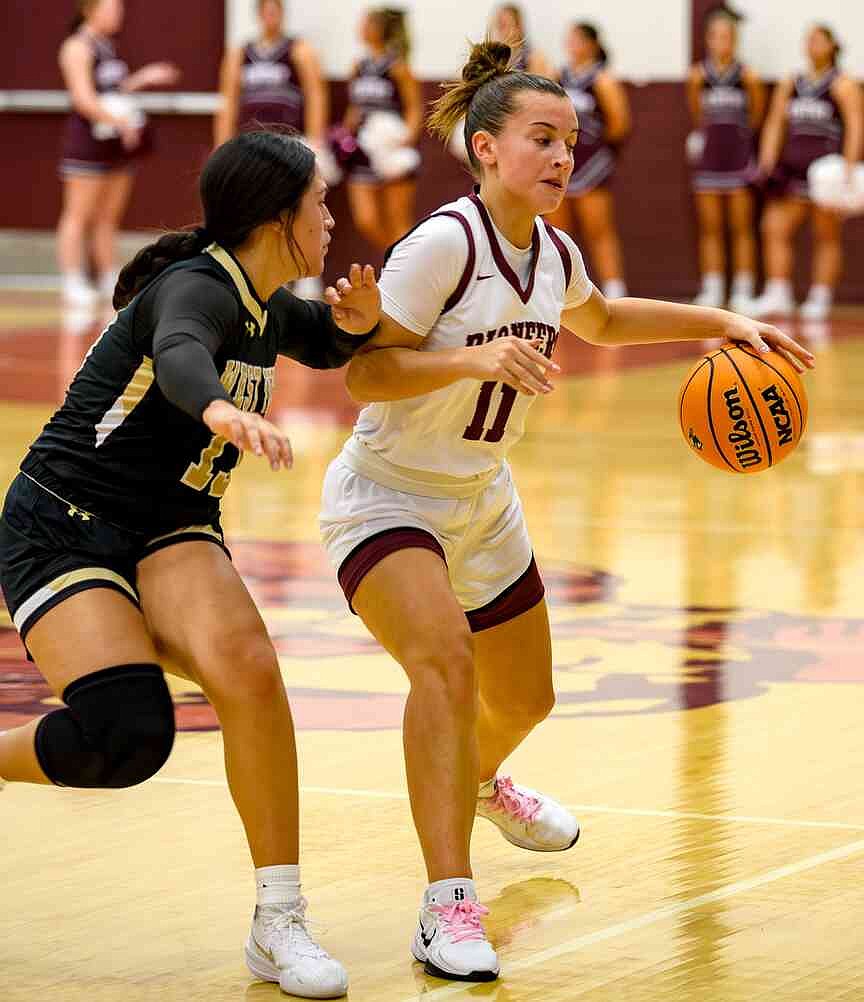 Late rally falls short as Lady Pioneers drop contest to Heritage ...