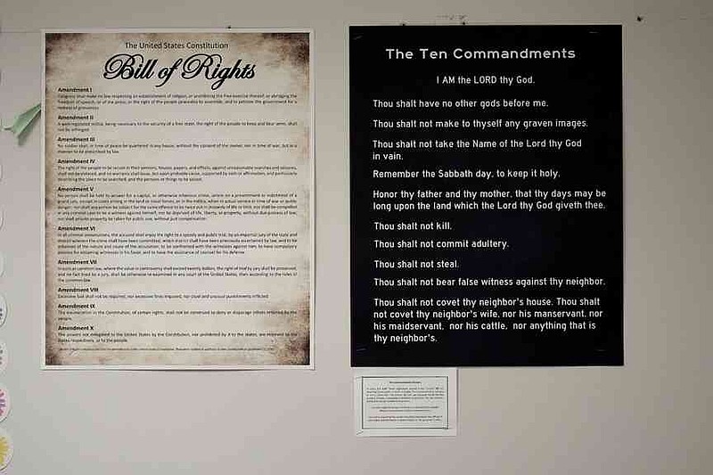 Beliefs clash as Ten Commandments go up in Texas classrooms | Hot ...