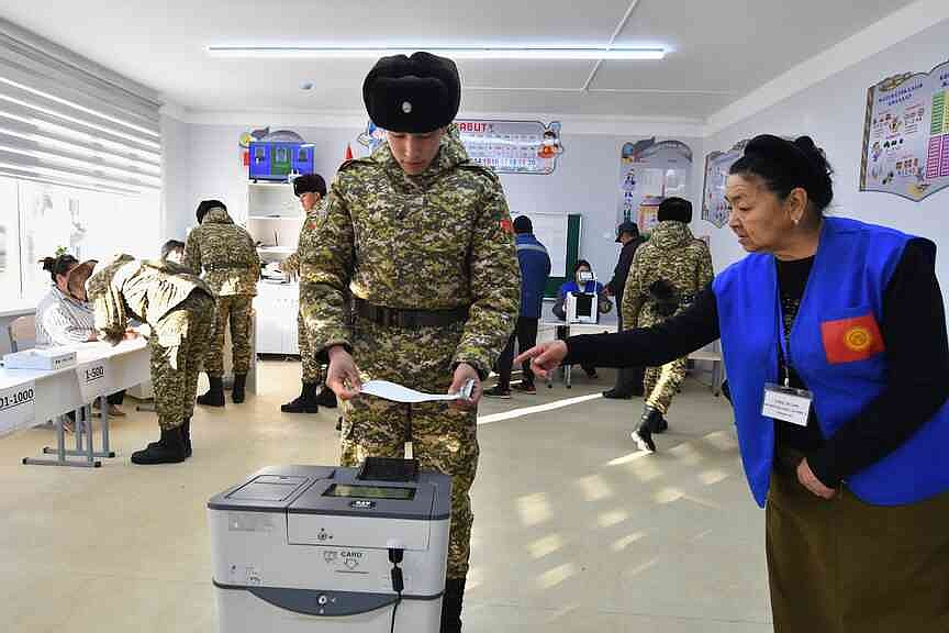Kyrgyzstan opens parliament polls early | Northwest Arkansas Democrat ...