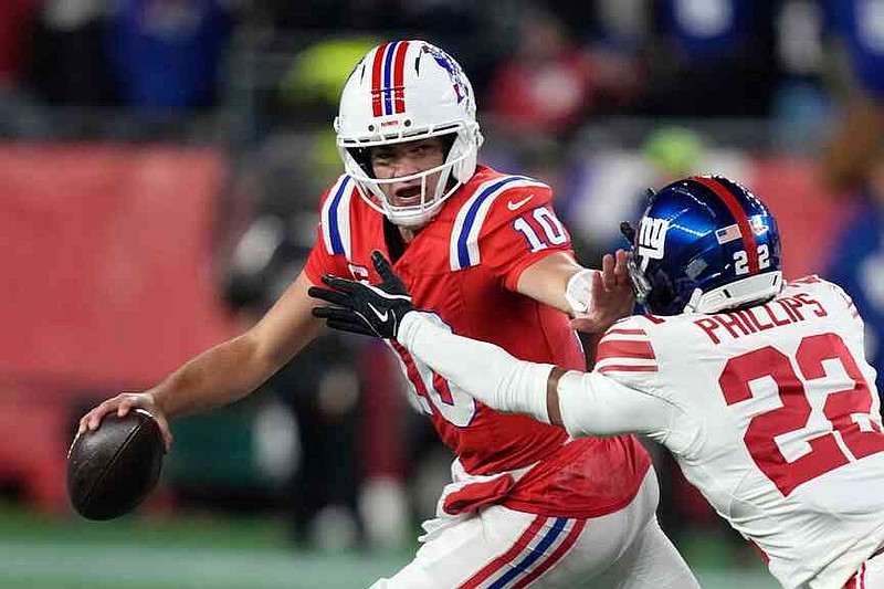 Maye leads Patriots past Giants for 11th victory | Northwest Arkansas ...
