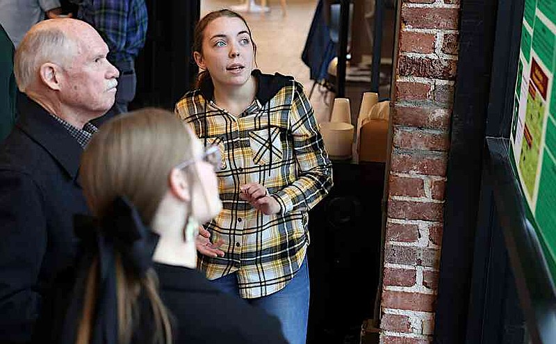Gentry student shares agriculture research | Westside Eagle Observer
