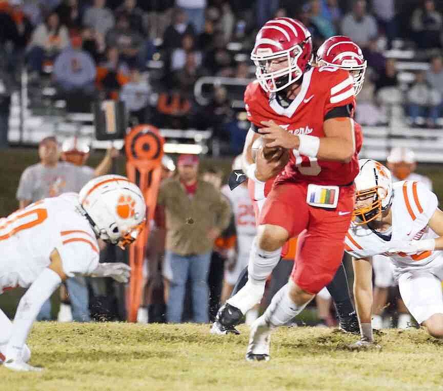 Mansfield’s Andrew Burton rewriting brother Daniel’s rushing records ...