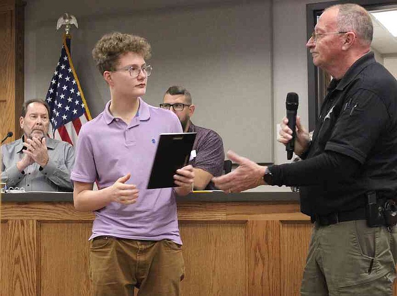 Milliard recognized for saving life | Pea Ridge Times