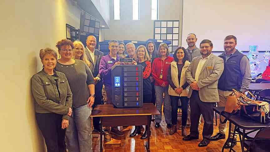 WATCH | Community Resource Center gets cell phone locker through Hot ...