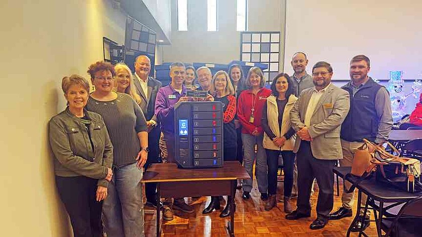 WATCH | Community Resource Center gets cell phone locker through Hot ...