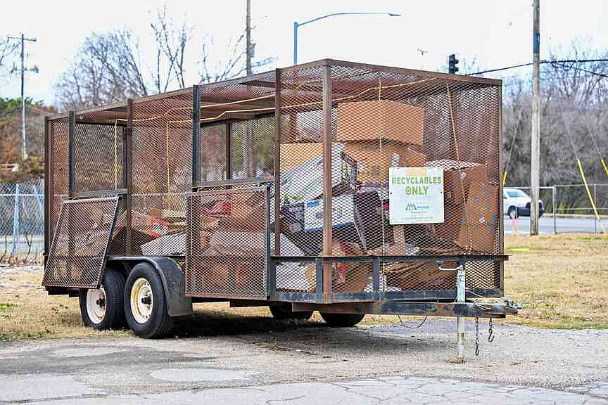 Boston Mountain recycling project, including Springdale’s Burglar Box ...