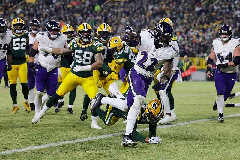 RAVENS 41, PACKERS 24 | The Arkansas Democrat-Gazette - Arkansas' Best ...