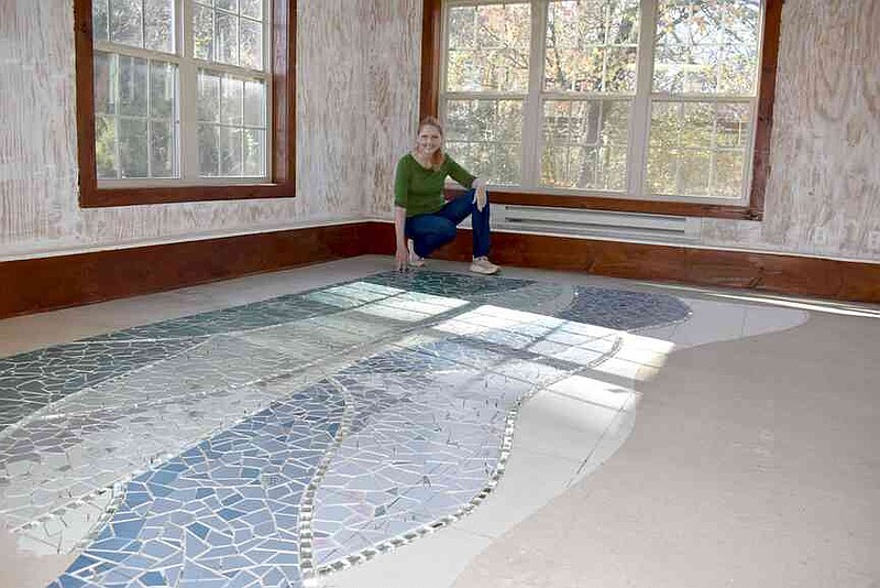 Bella Vista artist Stevens creating mosaic mural for Oz Trails Bike ...