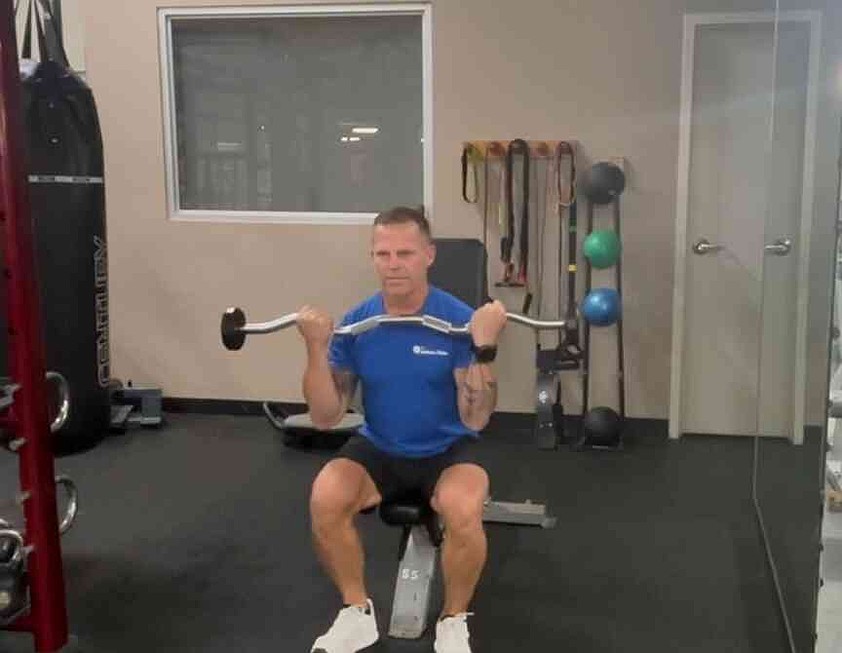 MASTER CLASS: Balance and control of Barbell Triple complement muscle ...