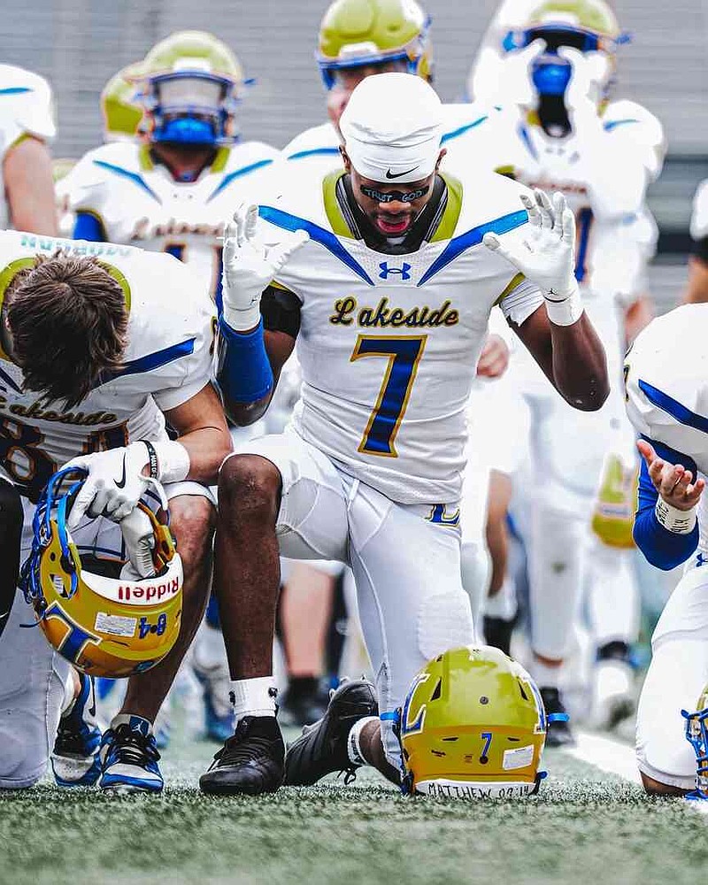 Restoring faith through family and football: Lakeside's Josh Rainey ...
