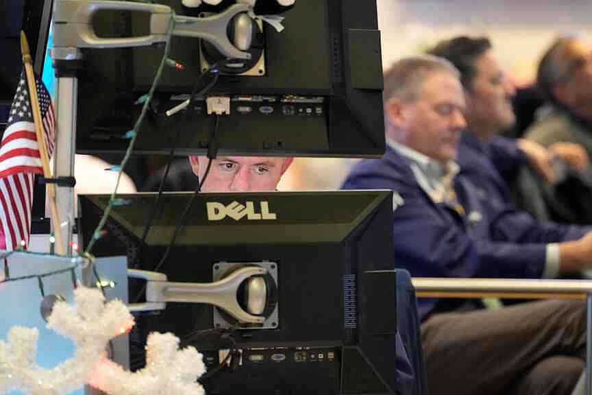 Wall Street falls in light trading on the final day of 2025, another ...