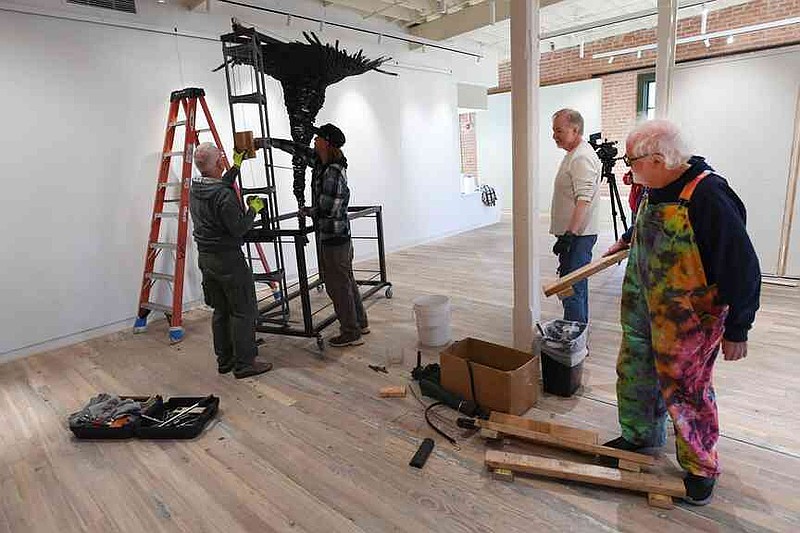 Tornado Town sculpture makes its final rotation with artist duo ...
