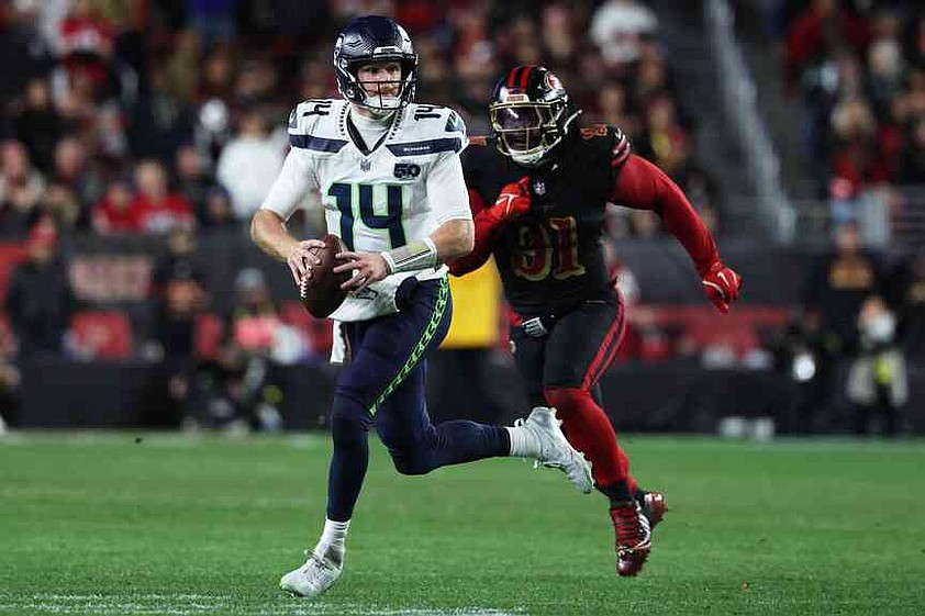 Darnold’s playoff debut flub of no concern for Seahawks | The Arkansas ...