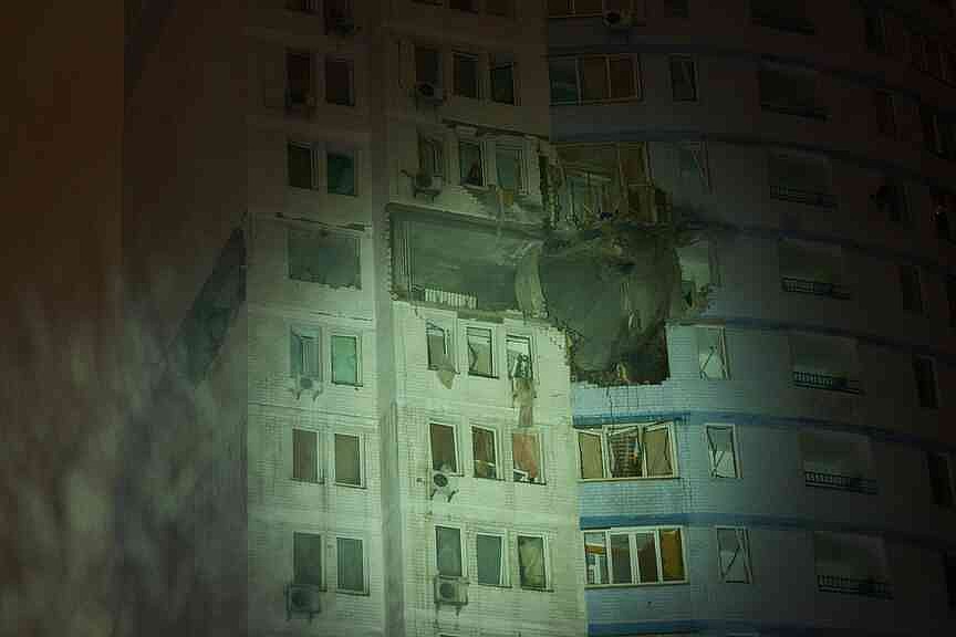 Ukrainian drones set fire to Russian oil depot after Moscow launches ...