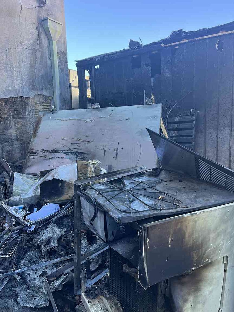 Fire Department responds to blaze behind Doe’s Eat Place on Dickson ...